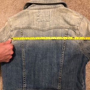 Jackets & Coats | Denim Jacket With Aztec Print | Poshmark